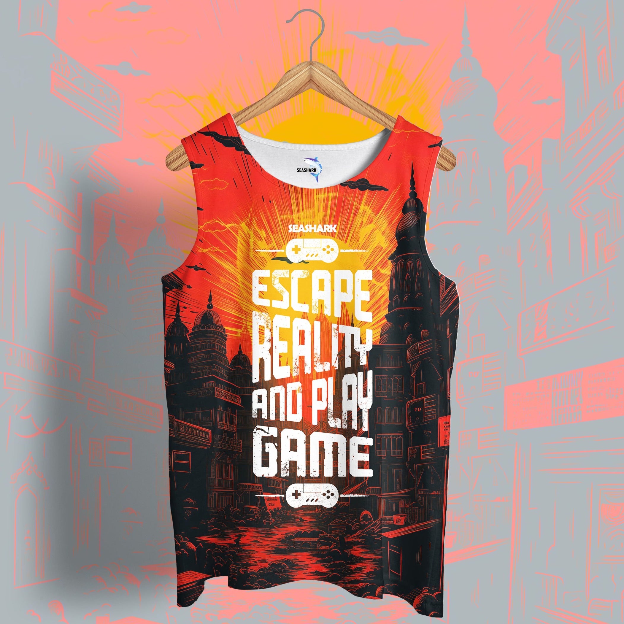 Escape Reality Printed Sando #8 – SEASHARKIN