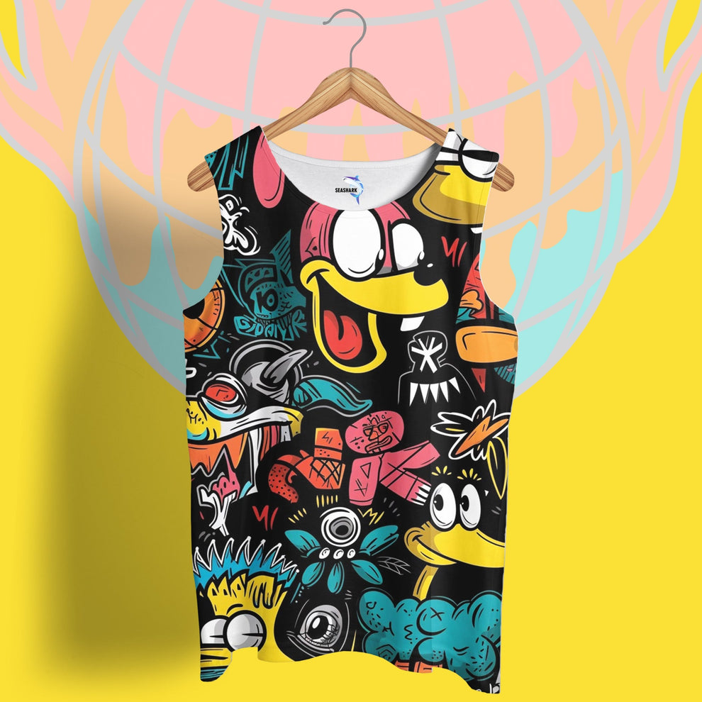 Goofy Gang Printed Sando #12 – SEASHARKIN